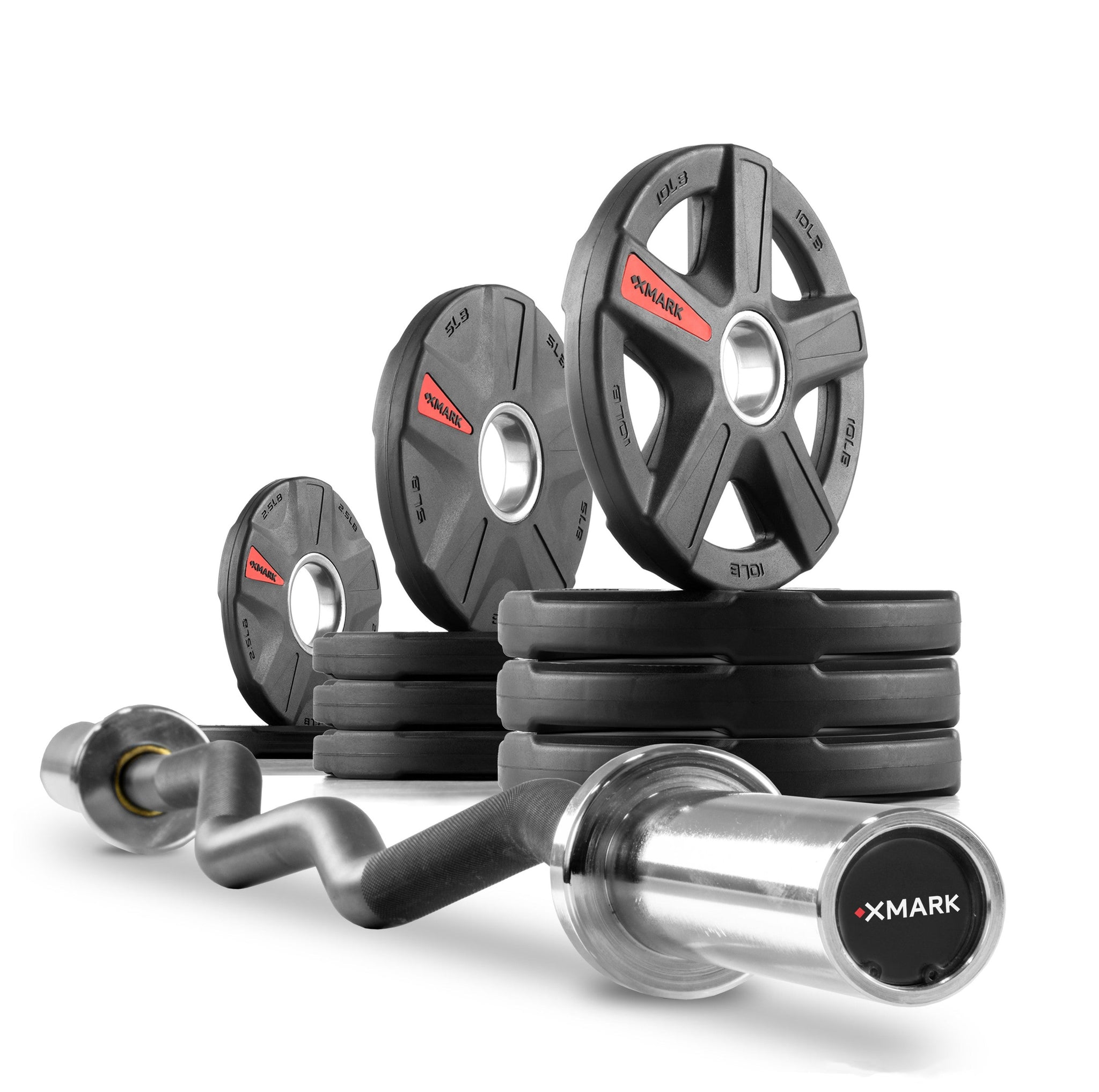 Texas Star Olympic Weight Plates and Curl Barbell Sets – Midway Sports