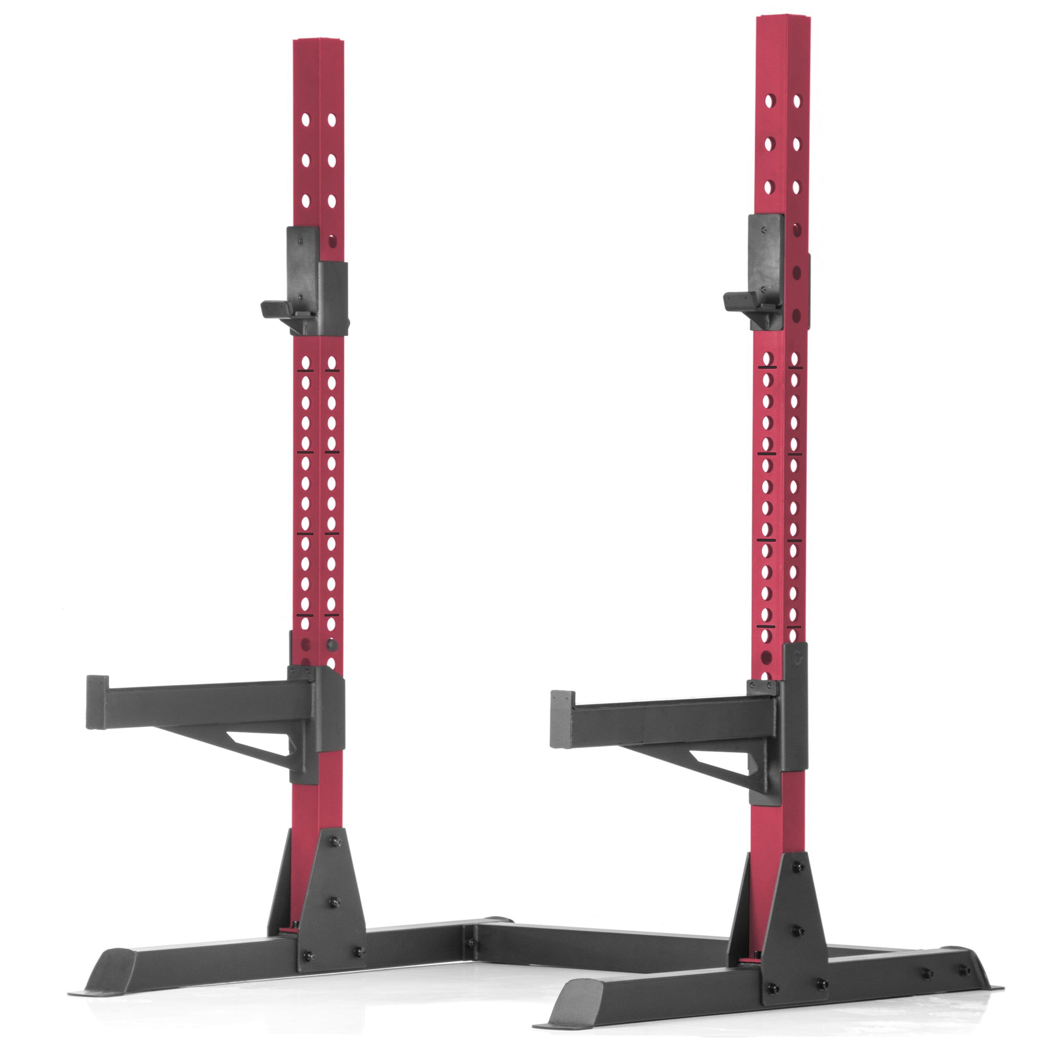 Squat Rack Bench Press with Adjustable Safety Spotters – Midway Sports
