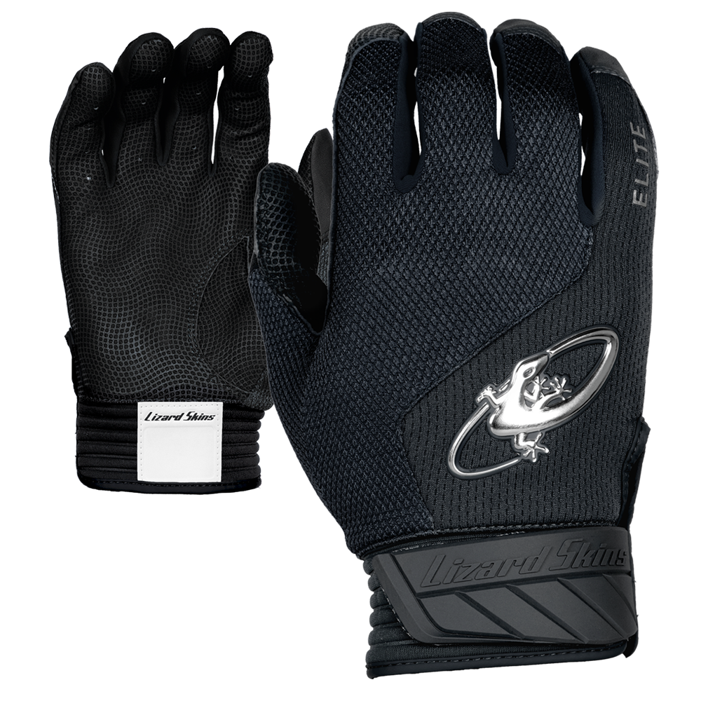 Lizard Skins Komodo Elite V2 Batting Glove - Jet Black – Midway Sports