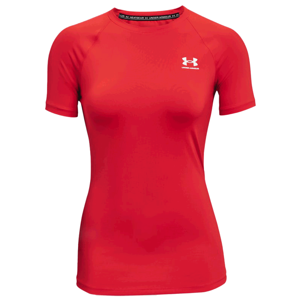 UA Women's HeatGear® Armour Compression Short Sleeve – Midway Sports