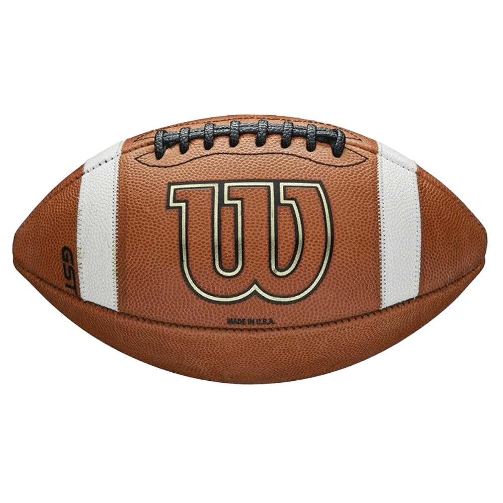 Wilson 1003 GST Leather Football - Blem - Official Size – Midway Sports