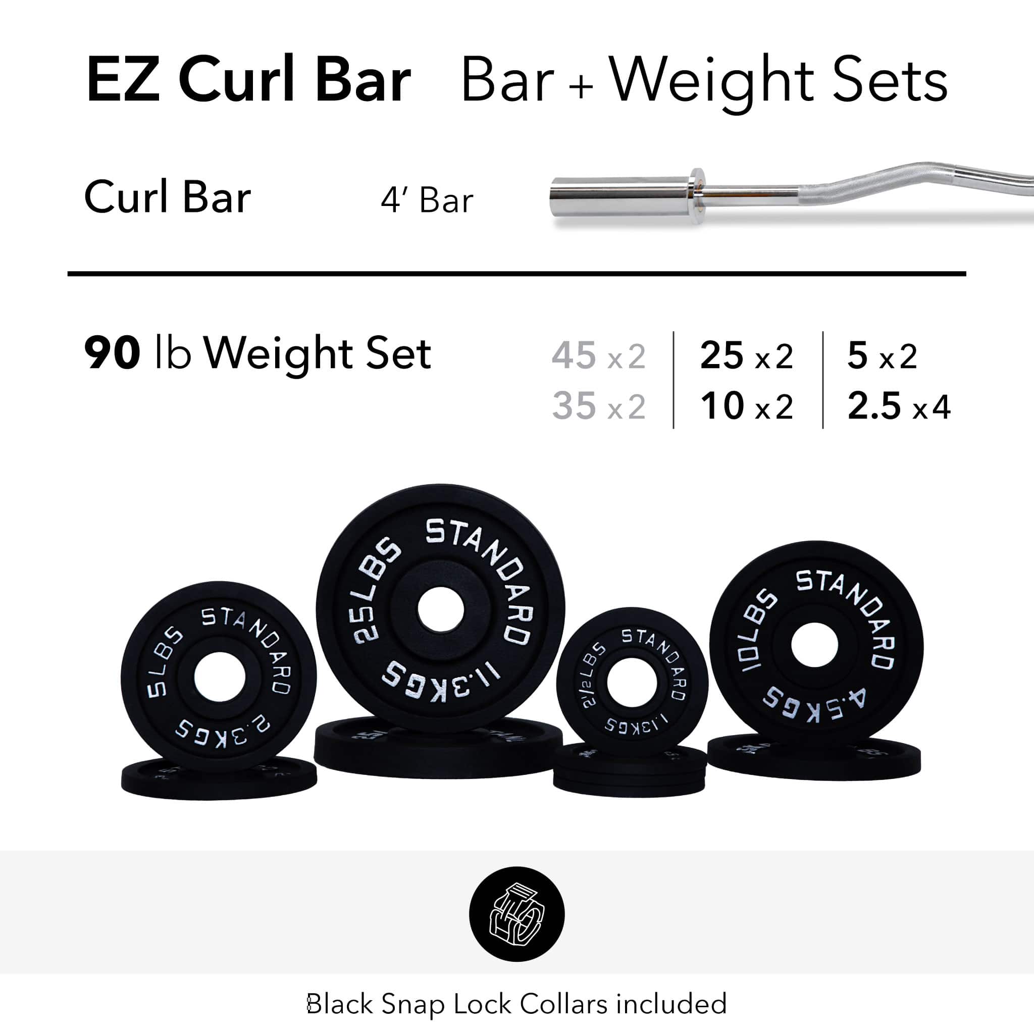Curl Bar Sets – Midway Sports