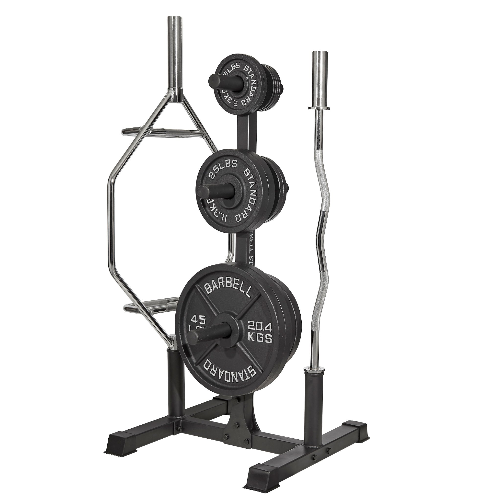 Weight Plate Tree and Bar Storage – Midway Sports